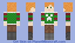 Alex Xmas Sweater (Festive Mash-up) Minecraft Skin