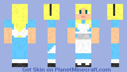 Alice in wonderland Minecraft Skin