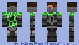 Alien Creeper Killer Minecraft Skin