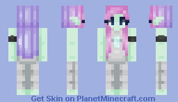 Alien Girl Minecraft Skin