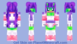 ⋆.𐙚 ̊. Alien Girl ⋆.𐙚 ̊. Minecraft Skin