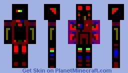 Alien From Space Minecraft Skin