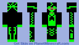 alien steve Minecraft Skin