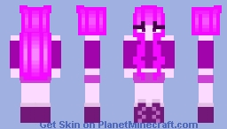 pink overload Minecraft Skin
