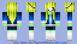 Allie The Alien Girl (contest) Minecraft Skin