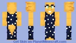 Alphys (Date) - UNDERTALE Minecraft Skin