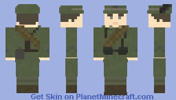 Italian recruit | WWI Minecraft Skin