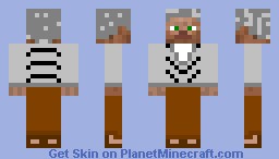 old man Minecraft Skin