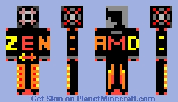 AMD Skin Minecraft Skin