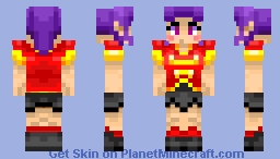 Amelia Minecraft Skin