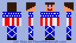American Man Minecraft Skin