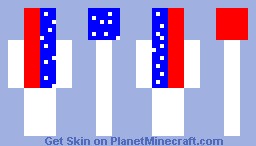 American Flag Minecraft Skin