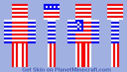 American Man Minecraft Skin