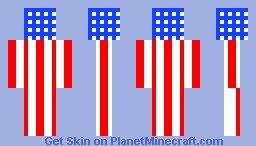 American Flag Minecraft Skin