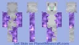 Amethyst cat/Аметистовый кот Minecraft Skin