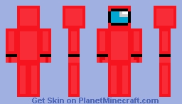 amogus Minecraft Skin