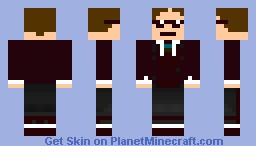 agent smith Minecraft Skin