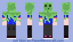 Slime Boy Skin Minecraft Skin