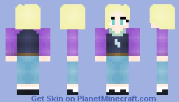 Android 18 (casual) Minecraft Skin