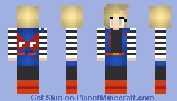 Raditz Minecraft Skin