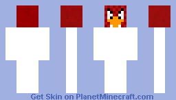 angry bird Minecraft Skin