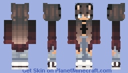 Cute Animal Dog Girl! Minecraft Skin