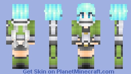 Sinon - GGO Minecraft Skin