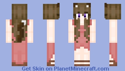 Anne Ulton (Coral Dress) Minecraft Skin