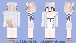 anny (white cardigan) Minecraft Skin