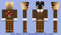 Dark Academia Antfrost Minecraft Skin