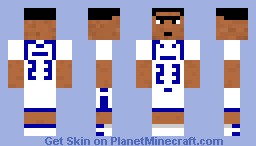 Anthony Davis (KENTUCKY) Minecraft Skin