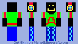 Dark Man With Head Phones Minecraft Skin