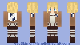 Armin Arlert ~ Attack on Titan Minecraft Skin