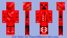Super red Guy Minecraft Skin