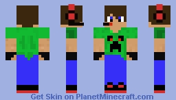 Jappa Styled Herobrine Minecraft Skin