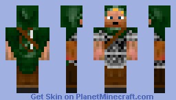 Medieval Series: Village Guard (Archer) Minecraft Skin
