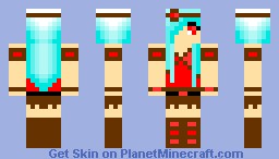 red warrior Minecraft Skin