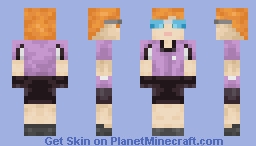 Alex Cyclist estilo JAPPA Minecraft Skin