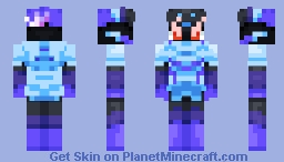 Shiny Armarouge if it was actually cool- Minecraft Skin