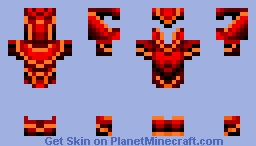 Fire / Magma Armor Texture (Additional Textures in Description ...