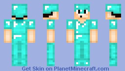 Diamond Armour Minecraft Skin