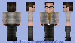 Senator Armstrong - Metal Gear Rising Revengeance Minecraft Skin