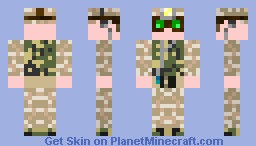 Army Dude Minecraft Skin