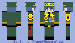 Army General of Imperial Federation Minecraft Skin