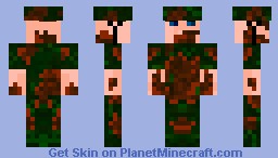Army cadet in training (muddy) Minecraft Skin