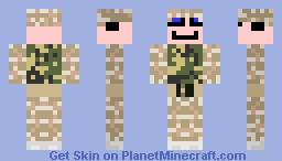 Army Soldier Minecraft Skin