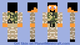 Army Soldier . Minecraft Skin
