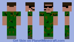 army steve Minecraft Skin
