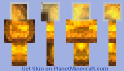 Fire Skin Minecraft Skin