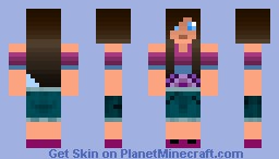 Ashley (The Herobrine Minecraft Skin